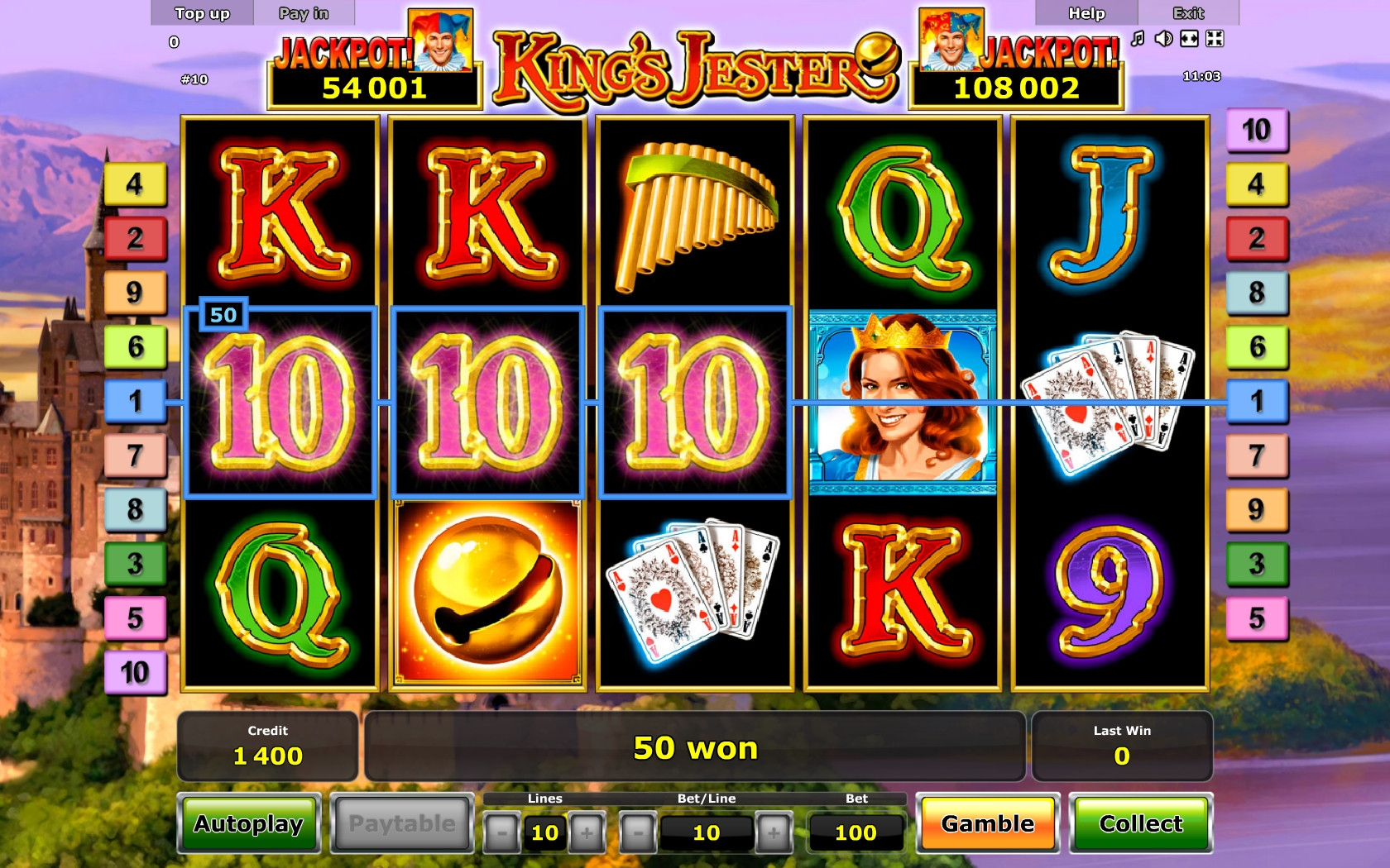 King’s Jester by Novomatic / Greentube x1000 🎰 Slot Review & Free Demo ...