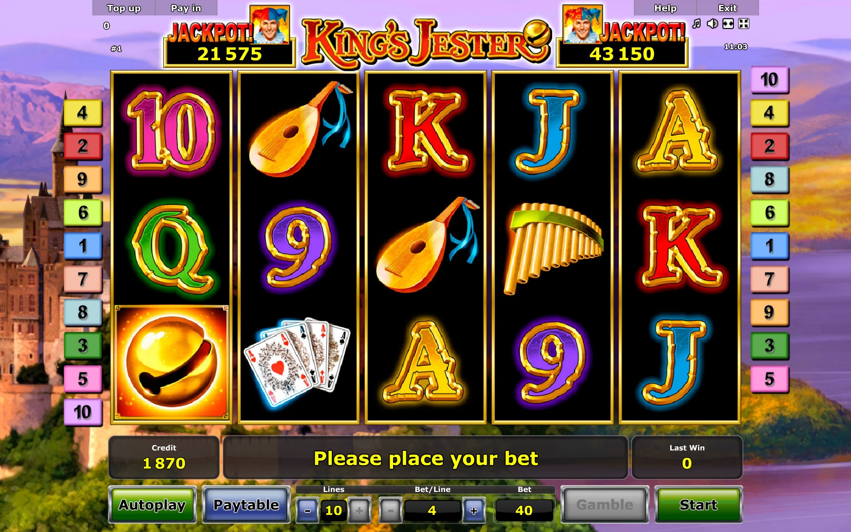 King’s Jester by Novomatic / Greentube 🎰 Slot Review 2024 & Free Spins ...