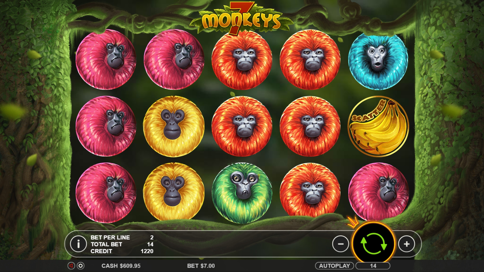 7 Monkeys by Pragmatic Play 🎰 Slot Review 2024 & Free Spins, Demo Play now