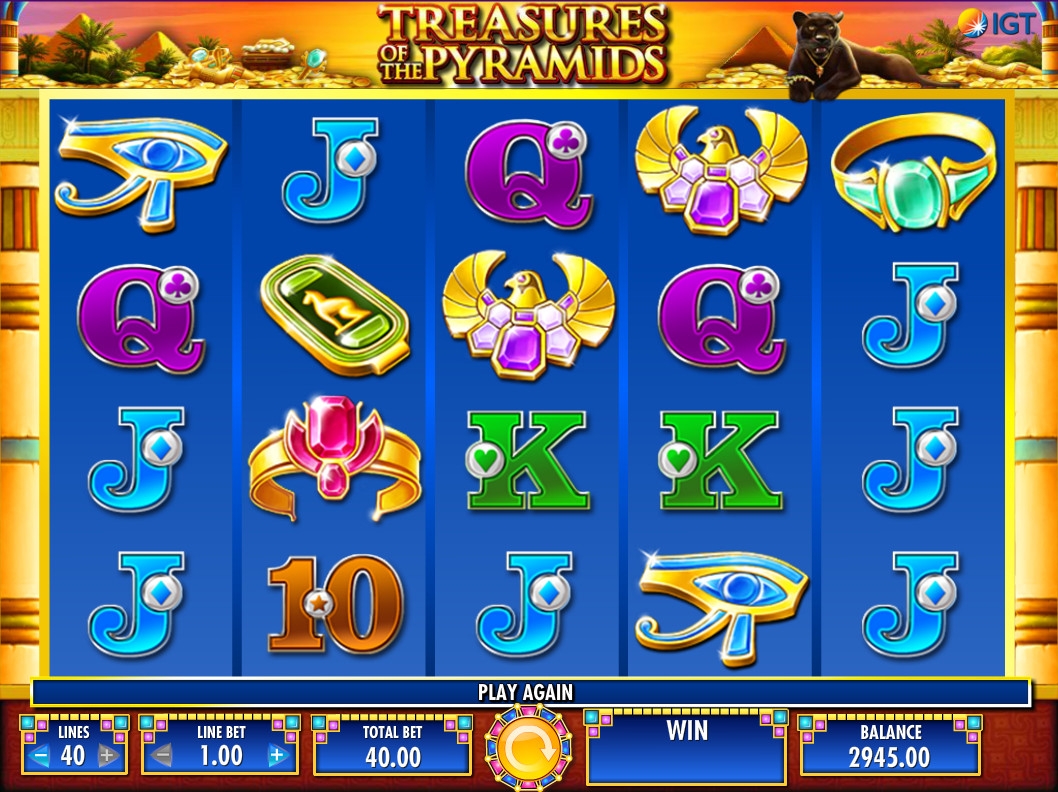 Treasures of the Pyramids by IGT (RTP 96.19%) x500 🎰 Slot Review & Free ...