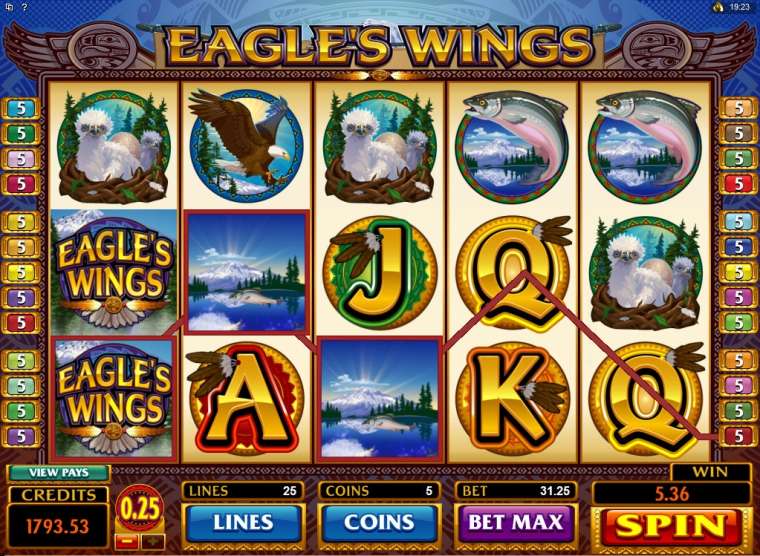 Eagle’s Wings by Microgaming x1000 🎰 Slot Review & Free Demo Play now